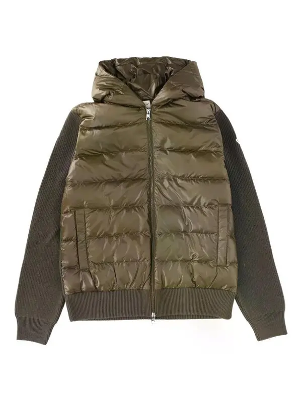 Moncler Hooded Zip Jacket - Green