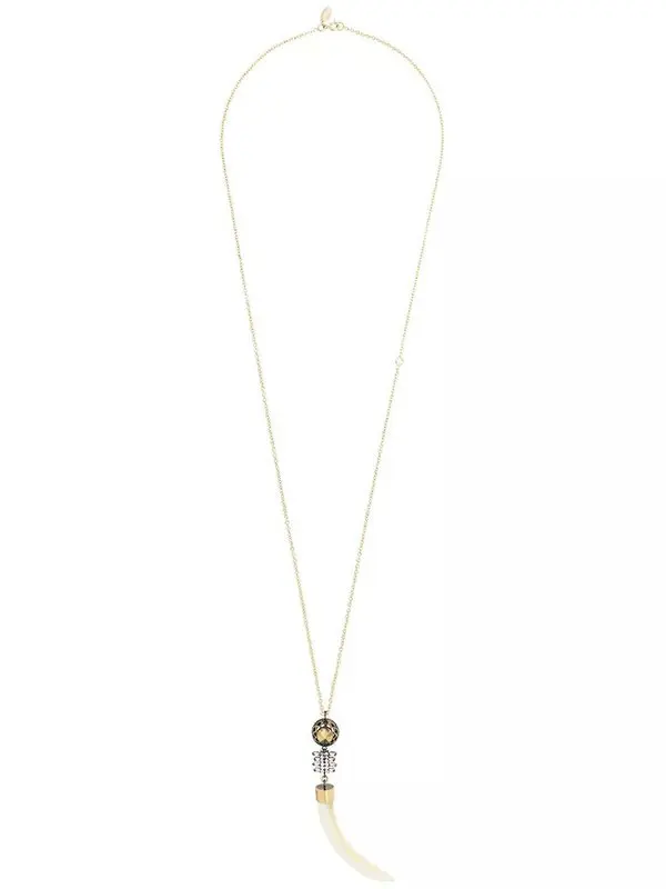 Iosselliani Club Africana Pendant Necklace - Gold