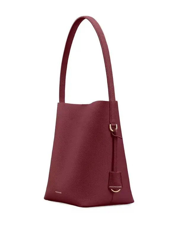MAISON DE SABRE Medium Leather Tote Bag - Red
