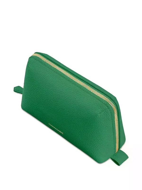 MAISON DE SABRE Leather Tech Pouch - Green