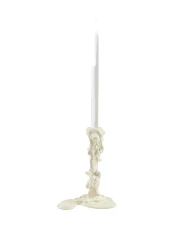 POLSPOTTEN Dripping Ceramic Candle Holder