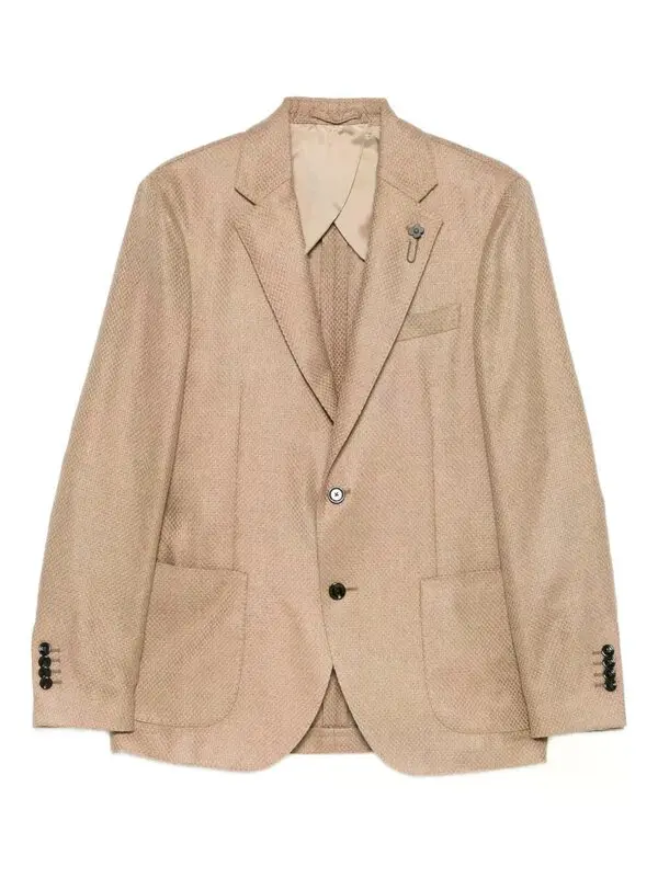 LARDINI Buttoned Panama Jacket