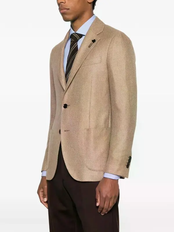 LARDINI Buttoned Panama Jacket