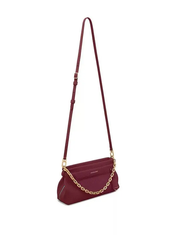 MAISON DE SABRE Leather Shoulder Bag - Red