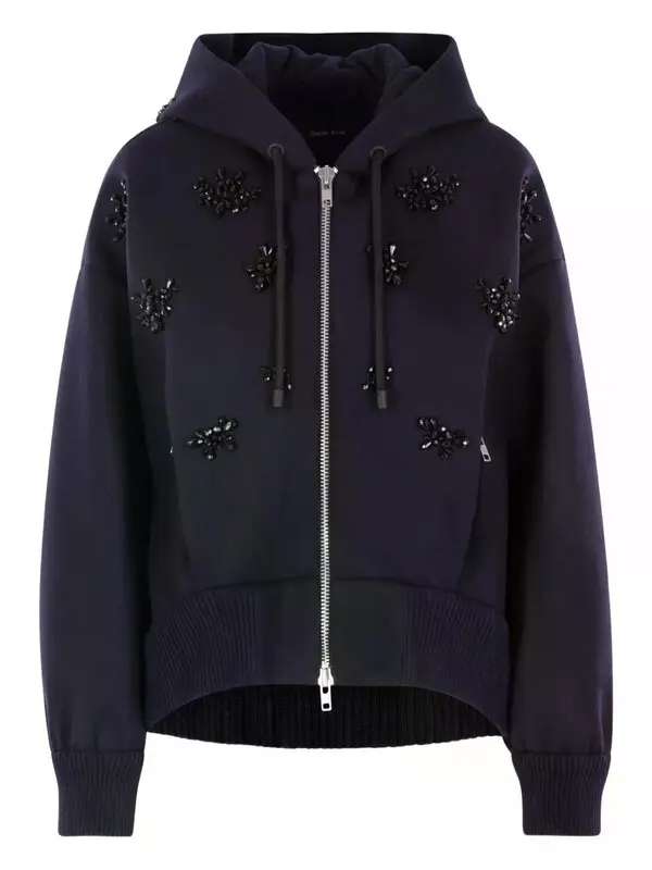 Simone Rocha Embellished Hooded Jacket