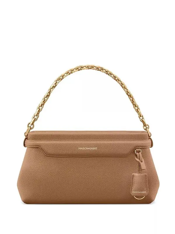 MAISON DE SABRE The Palais Soirée Leather Shoulder Bag - Brown