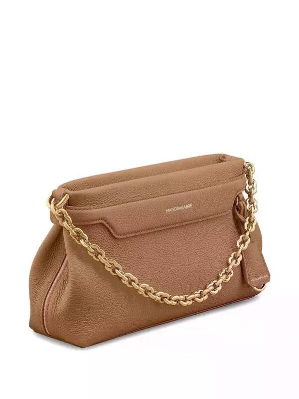 MAISON DE SABRE The Palais Soirée Leather Shoulder Bag - Brown