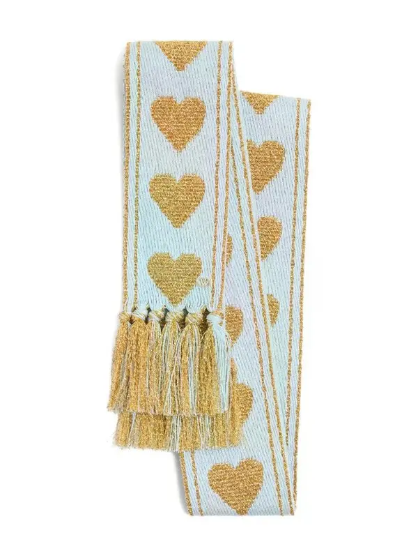 Valentino Garavani Antibes Scarf With Metallic Fibre