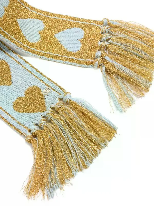 Valentino Garavani Antibes Scarf With Metallic Fibre
