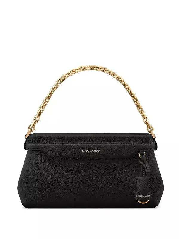 MAISON DE SABRE The Palais Soirée Leather Shoulder Bag - Black