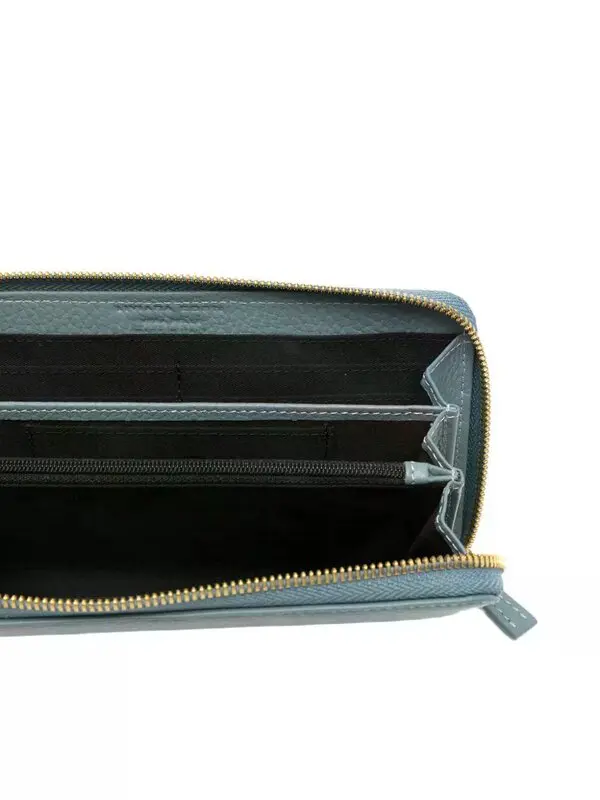 Liviana Conti Leather Wallet - Blue