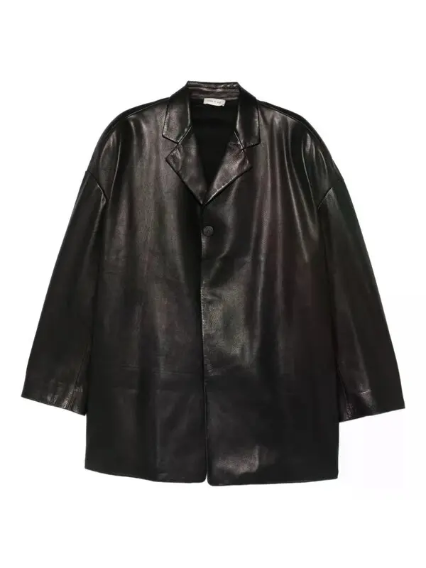 Fear Of God Button-up Leather Coat