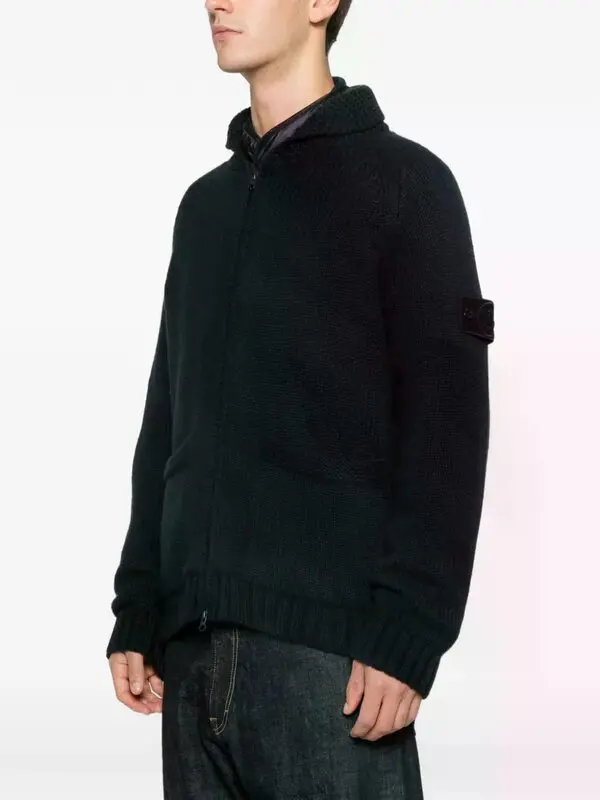Stone Island Zip-up Cardigan