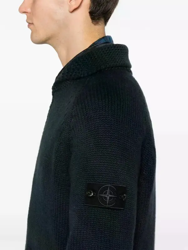 Stone Island Zip-up Cardigan