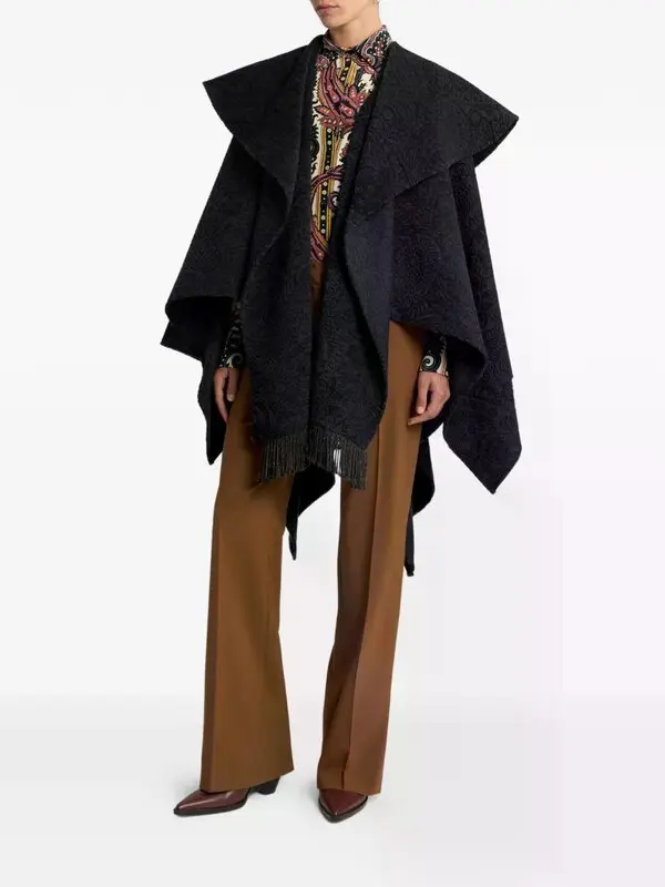 Etro Leafy Paisley-motif Silk Shirt