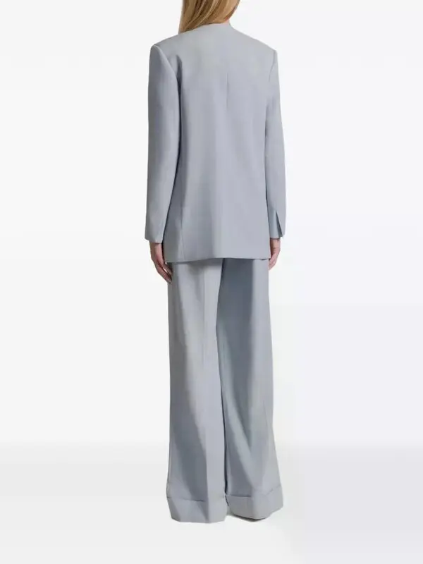 Alberta Ferretti Double-breasted Jacket - Blue