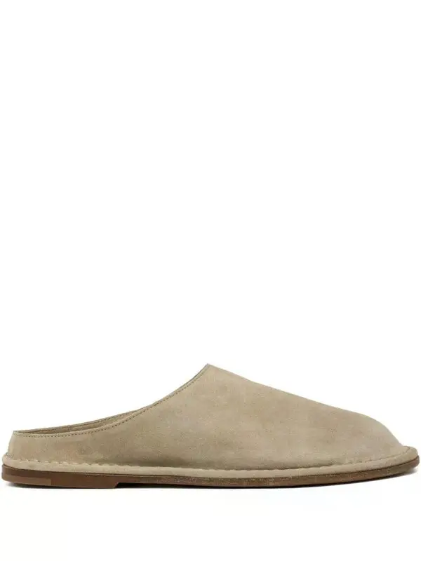 BUTTERO® Suede Slip-on Sandals