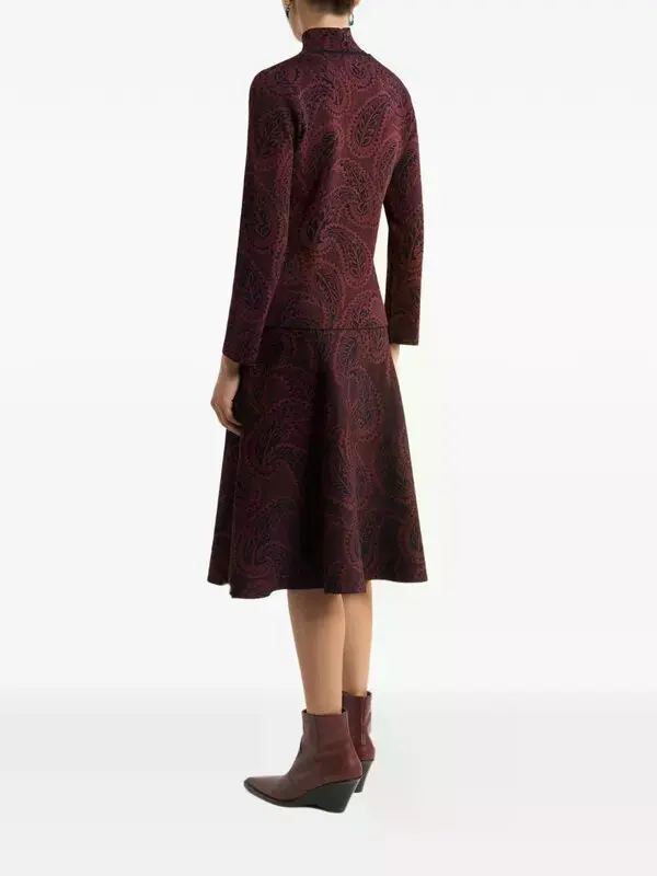 Etro Jacquard Buttoned Cardigan