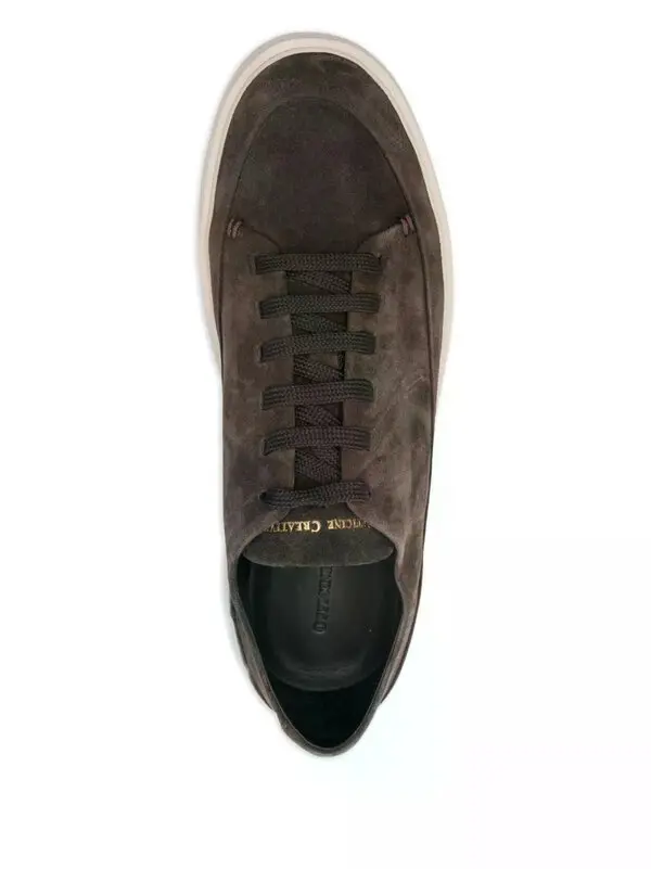 Officine Creative Release 001 Suede Lace-up Sneakers