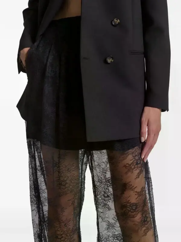 Alberta Ferretti Lace Trousers