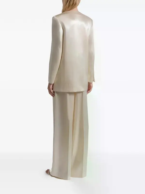 Alberta Ferretti Double-breasted Jacket - Neutrals