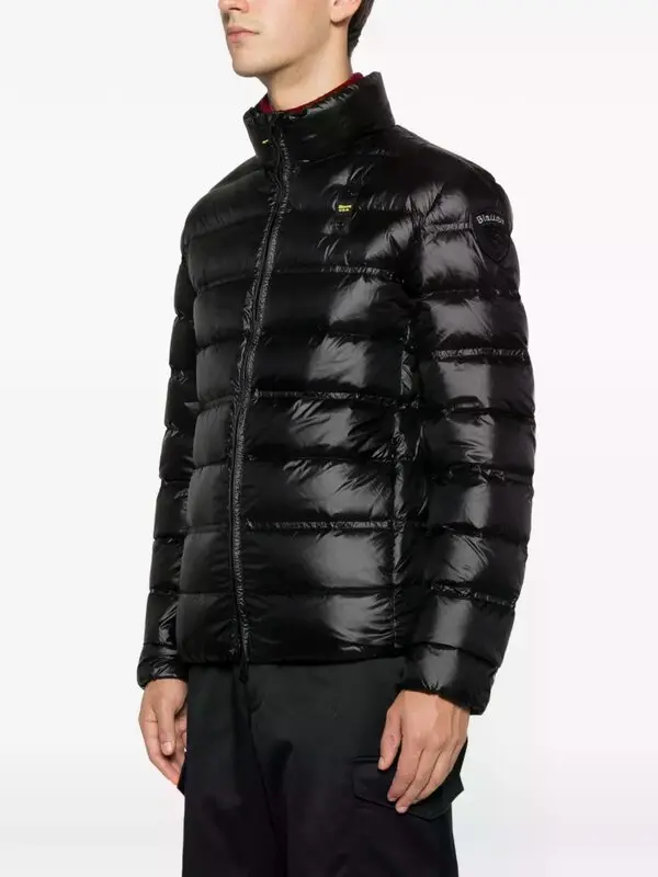 BLAUER. Zip-up Padded Jacket - Black