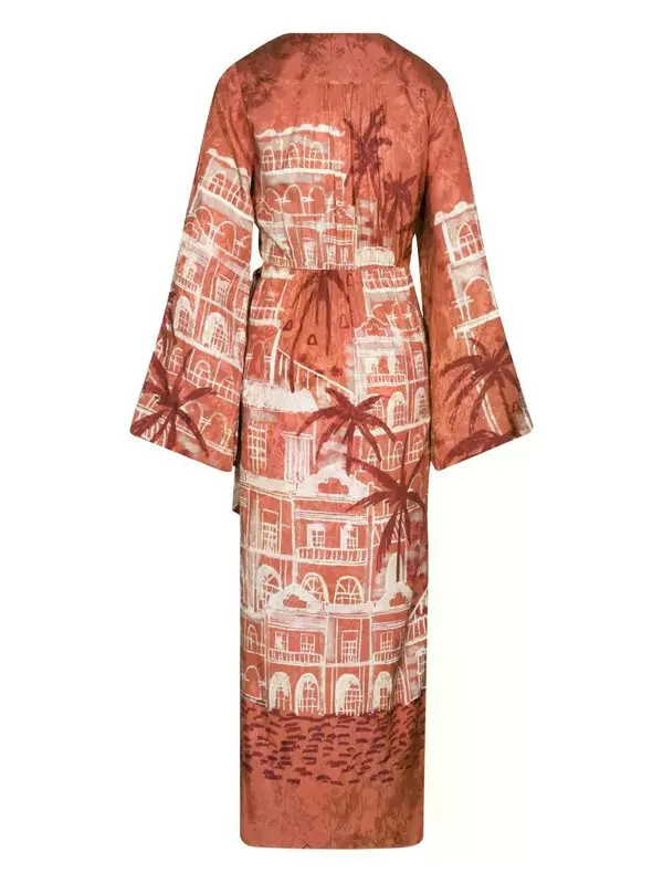 Johanna Ortiz Ollantay Printed Maxi Dress