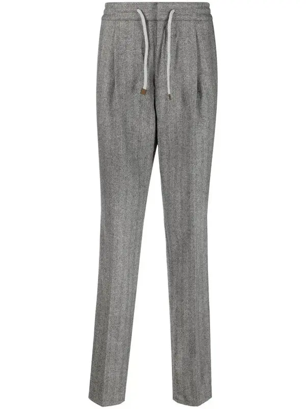 Brunello Cucinelli Drawstring-waist Trousers