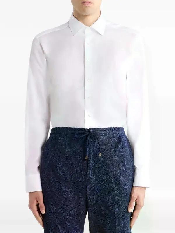 Etro Jacquard Pegaso Embroidery Shirt