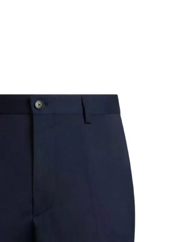 Etro Button Tailored Wool Trousers
