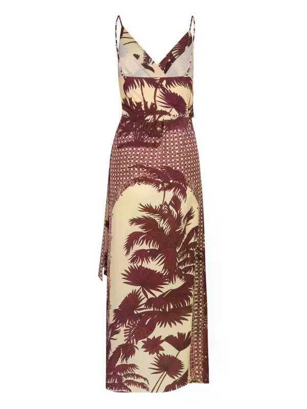 Johanna Ortiz Nouvel Arôme Ruffled Midi Dress