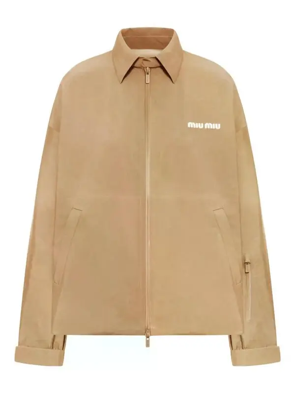 Miu Miu Zip-up Windbreaker