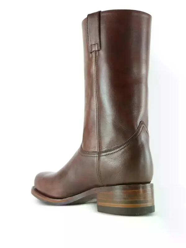 NOTABENE Achilles Leather Boots - Brown