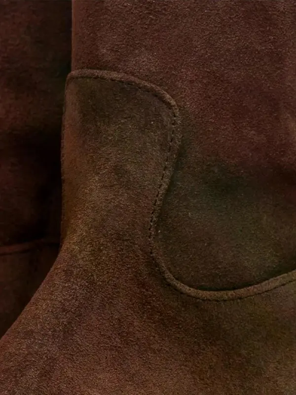 POCHE PARIS Square-toe Knee-high Boots