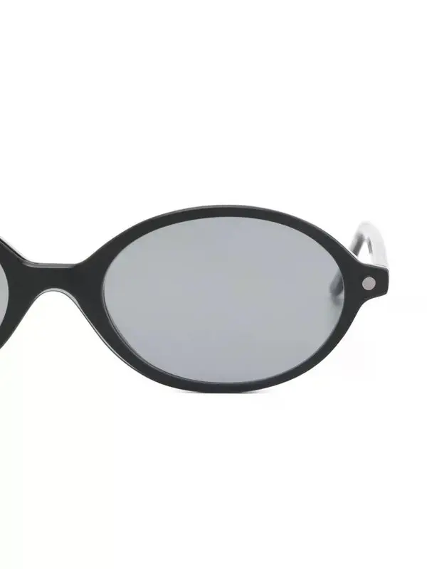 SNOB Biancolatte Oval-frame Glasses