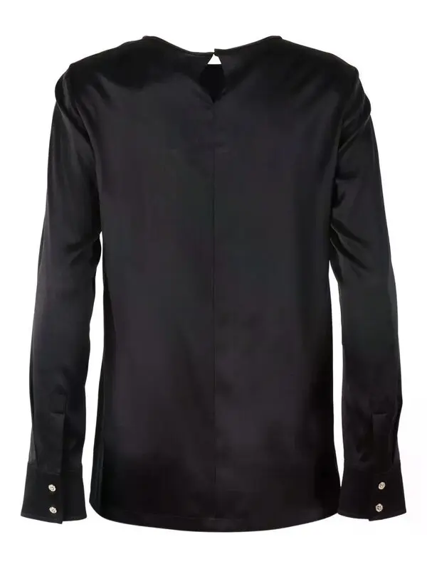 Max Mara Lodi Long-sleeve Top - Black