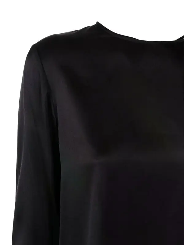 Max Mara Lodi Long-sleeve Top - Black