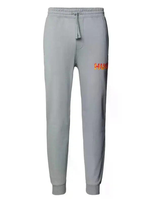 Hugo Drada Logo Track Pants - Grey