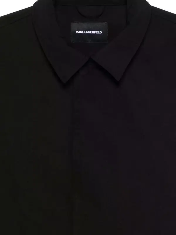 Karl Lagerfeld Buttoned Coat