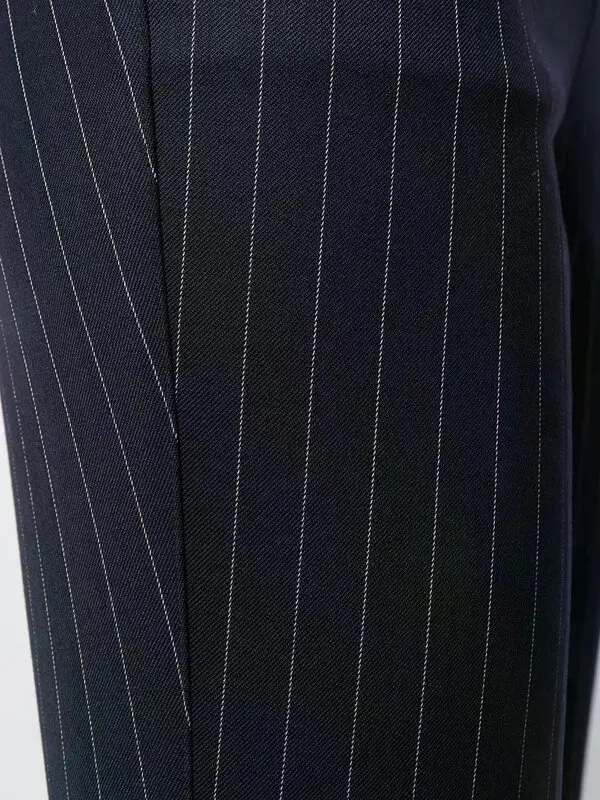 P.a.r.o.s.h Pinstripe Cuffed Trousers