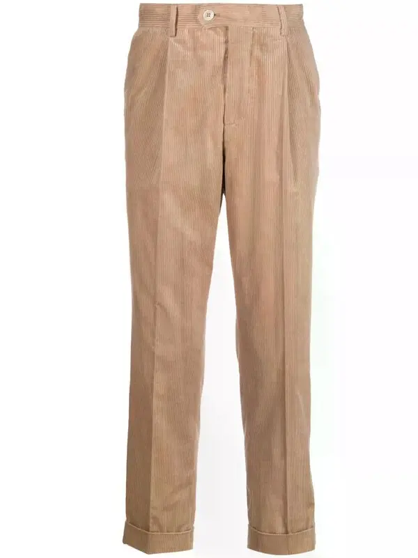 Brunello Cucinelli Corduroy Straight-leg Trousers