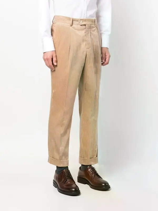 Brunello Cucinelli Corduroy Straight-leg Trousers