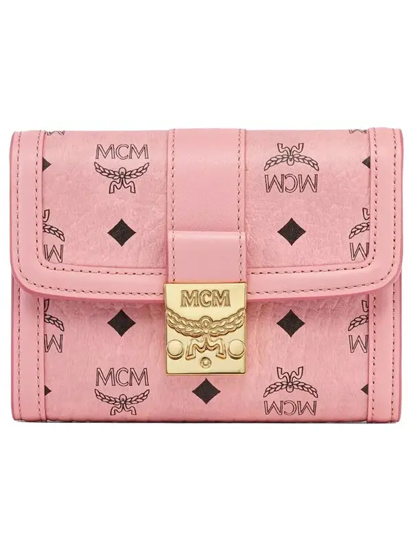 Mcm Wallet "tracy - Pink