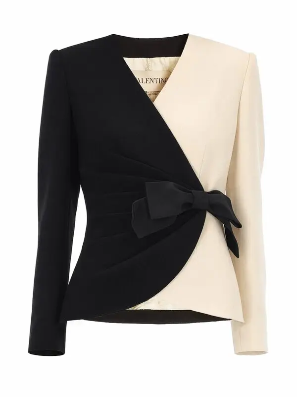 Valentino Garavani Wool Jacket - Black