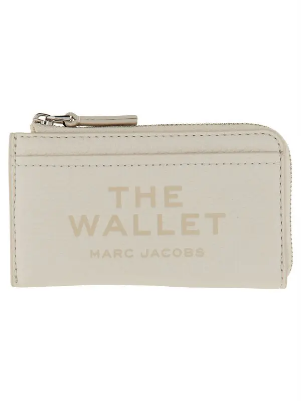 Marc Jacobs Leather Card Holder - White