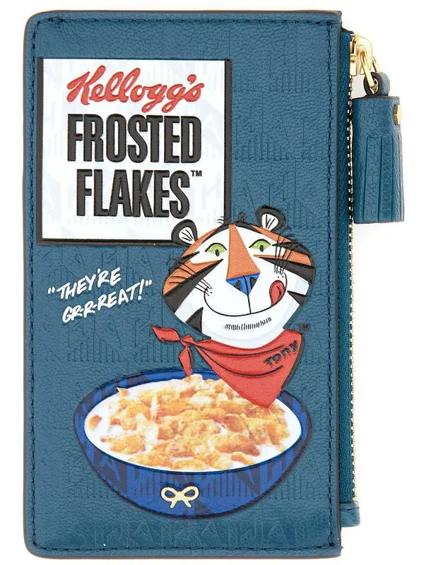ANYA HINDMARCH Frosted Flakes" Wallet - Blue