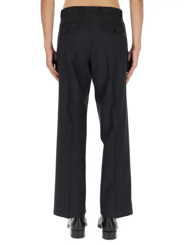 SUNFLOWER Wide Pleated Pants - Grey
