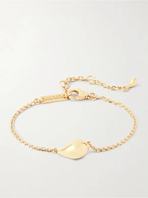 Bottega Veneta Plated Bracelet - Gold