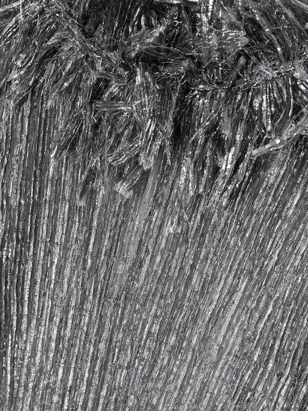 LIBEROWE Chiltern Fringed Metallic Plissé-tulle Midi Dress