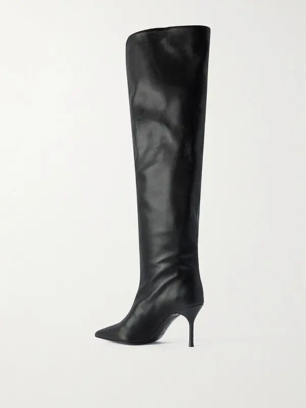 Staud Sebastian Leather Over-the-knee Boots
